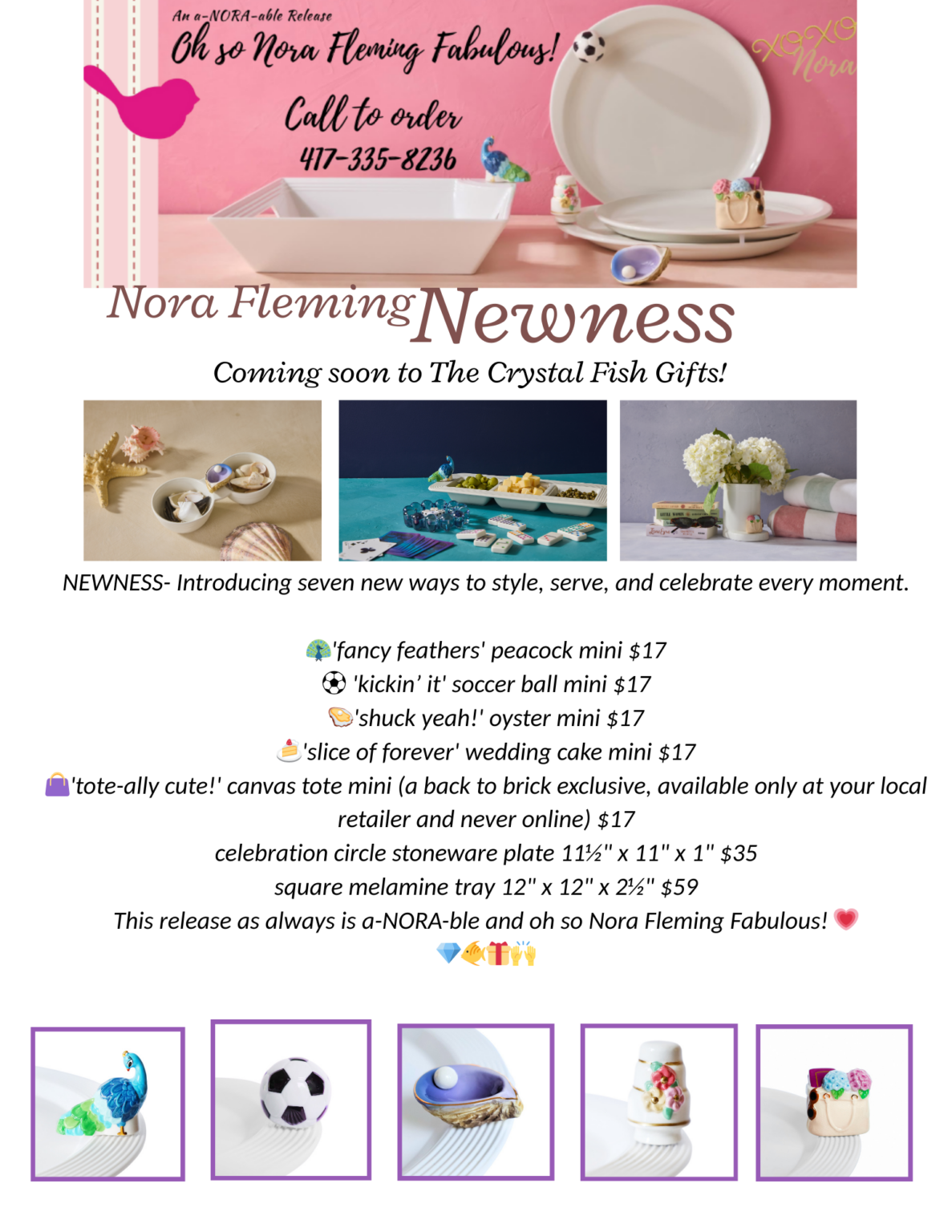 Nora Fleming Newness January 2026! - The Crystal Fish Gifts